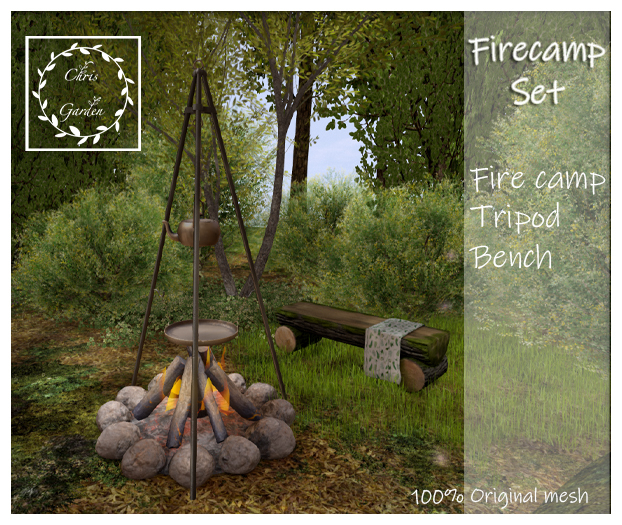 Second Life Marketplace - C*campfire set